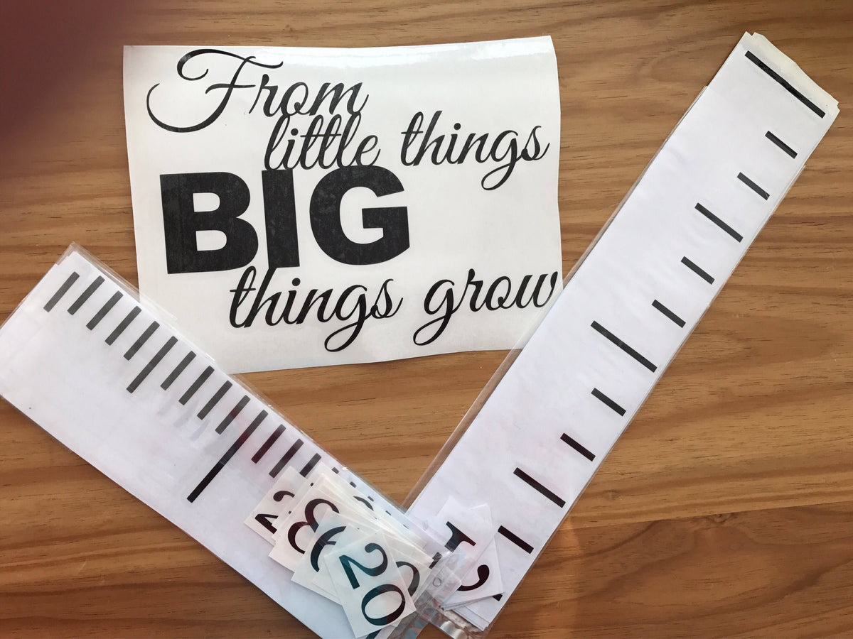 Top Text "From Little Things Big Things Grow" – Leafy Originals